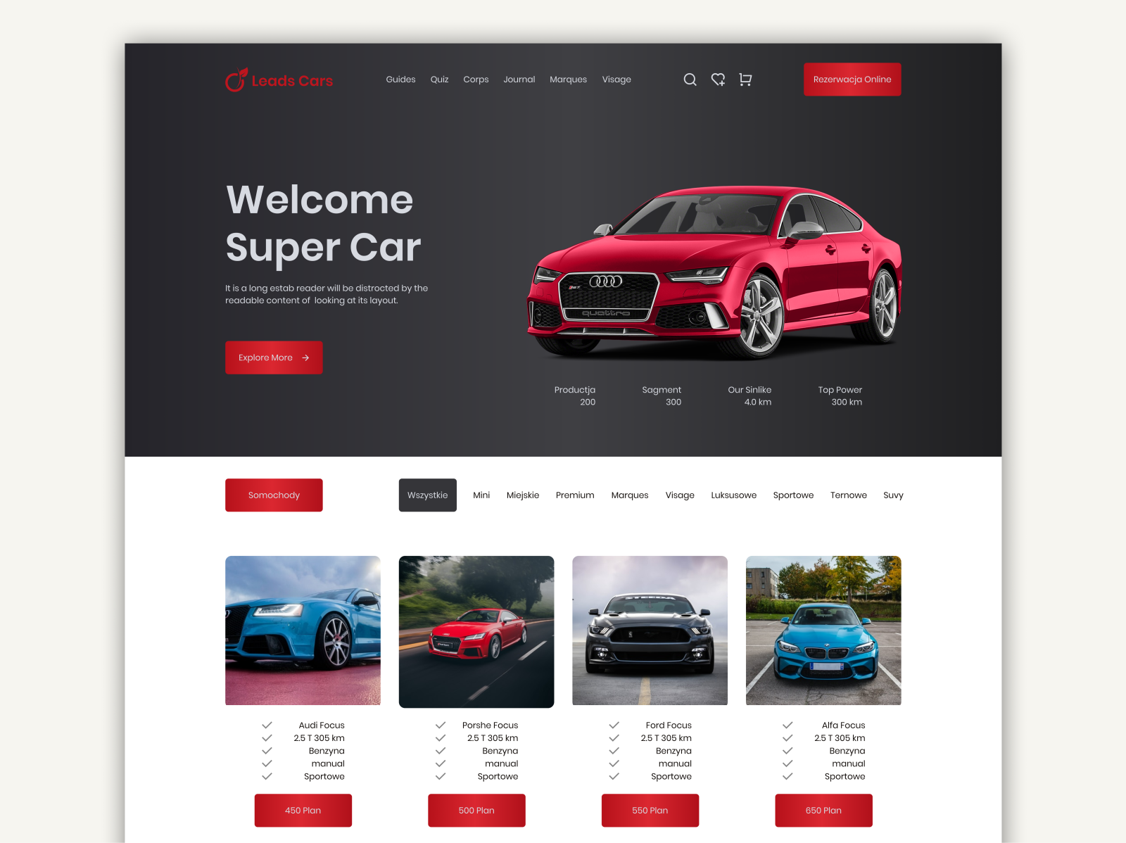 Car Website Design #14 by Mahbub Rahman on Dribbble