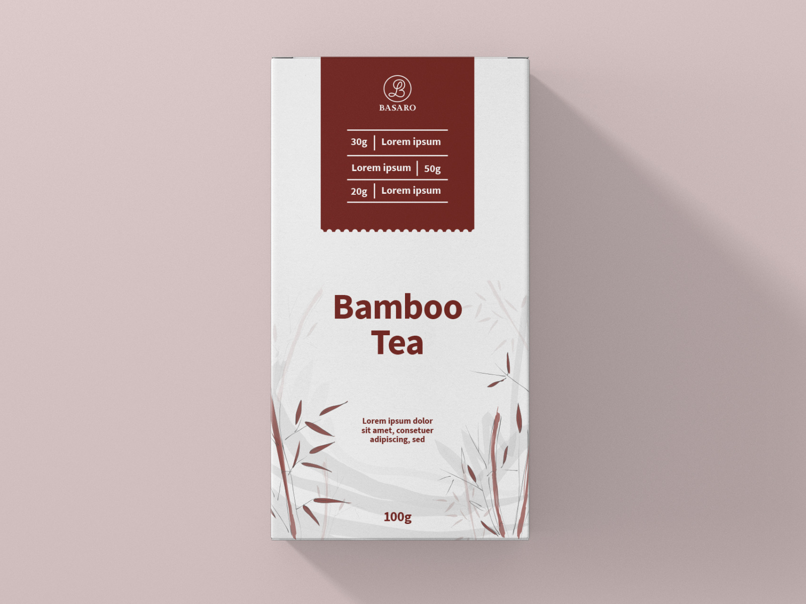 Packaging Bamboo Tea by Fabian Krotzer on Dribbble
