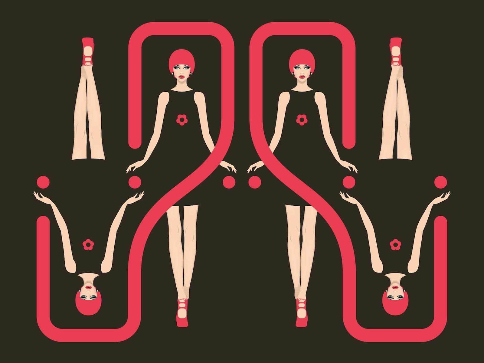 Retro Girls By Theredone On Dribbble