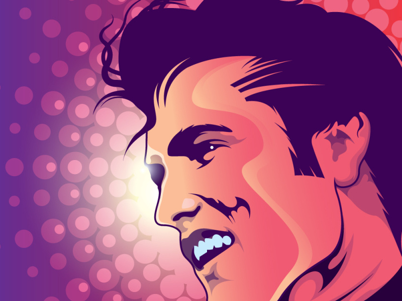 Elvis Presley by Neil 💎💡📓 on Dribbble
