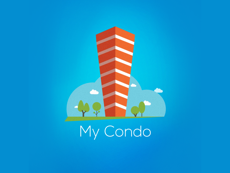 My Condo app logo by Fabian Flores on Dribbble