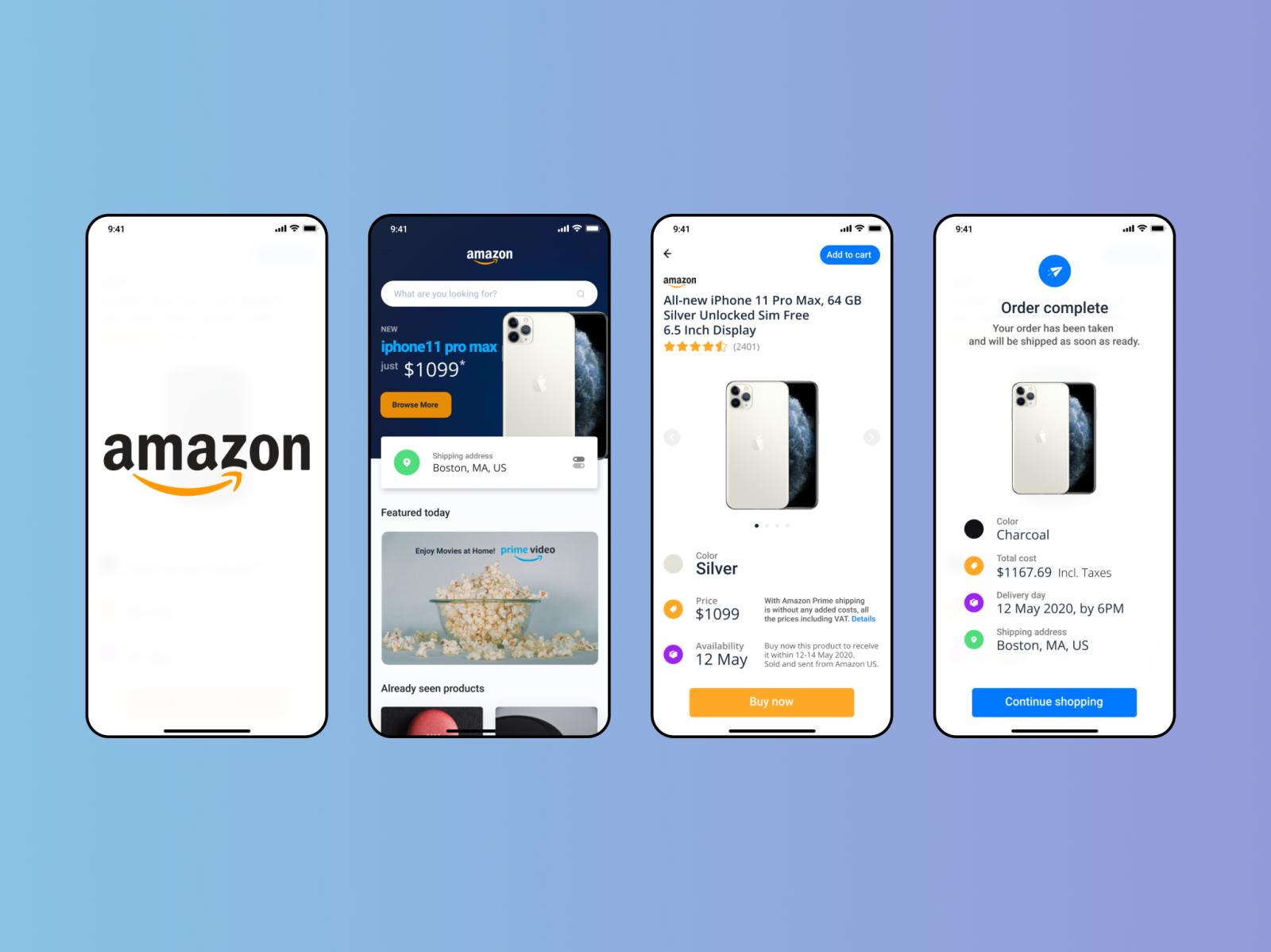 Amazon Mobile App Redesign By Jitesh Vats On Dribbble