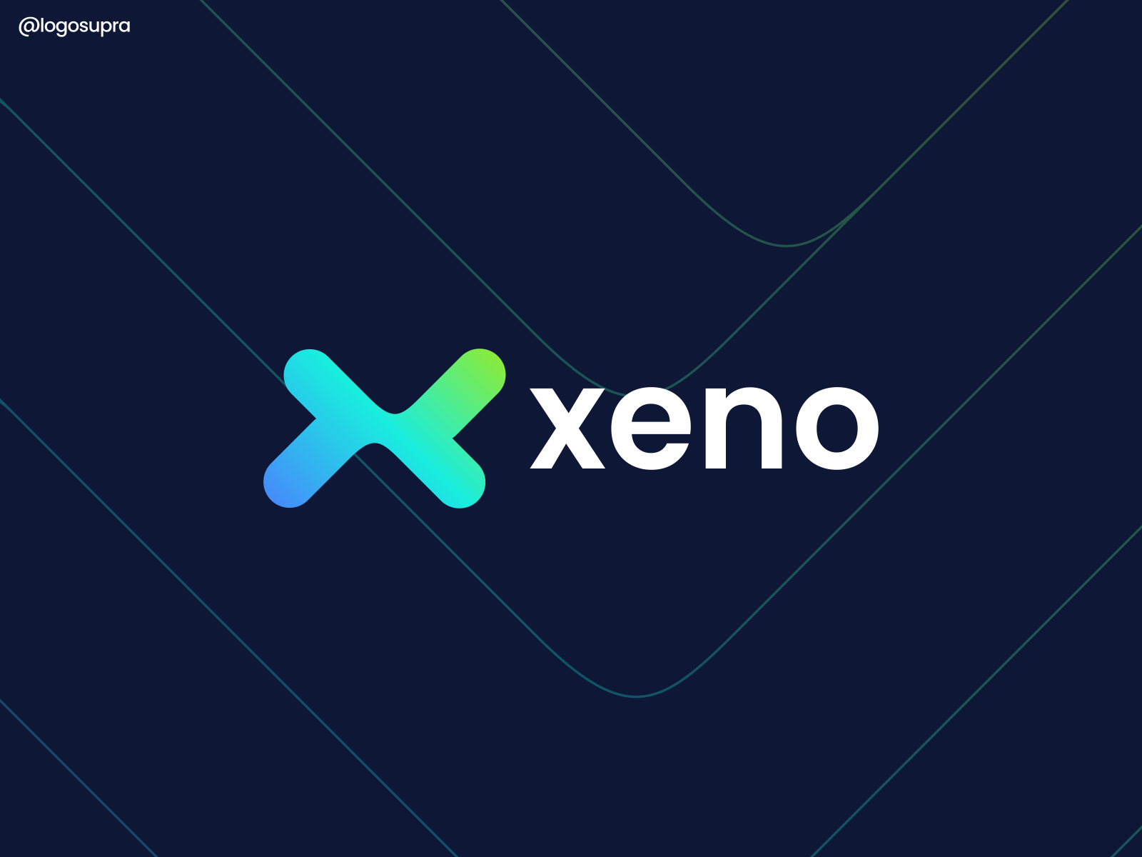 xeno by Logo Supra on Dribbble