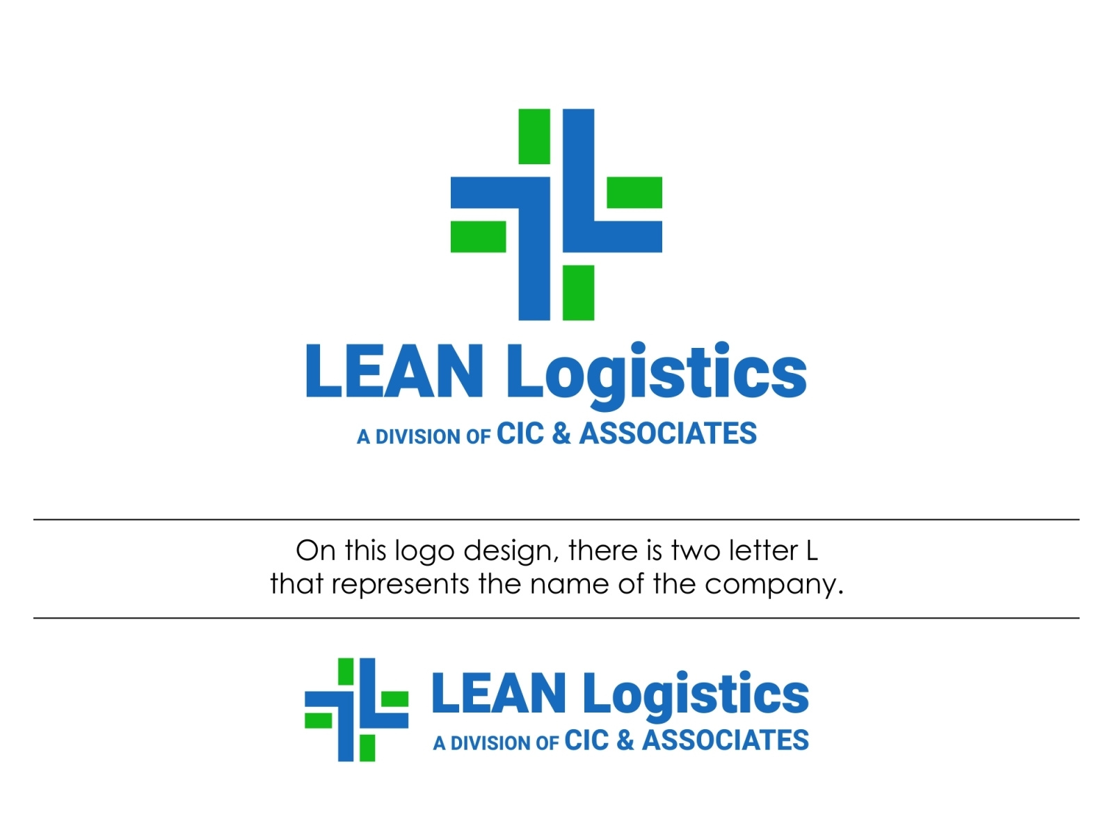 Lean Logistics Logo (2020) by Zzoe Iggi on Dribbble