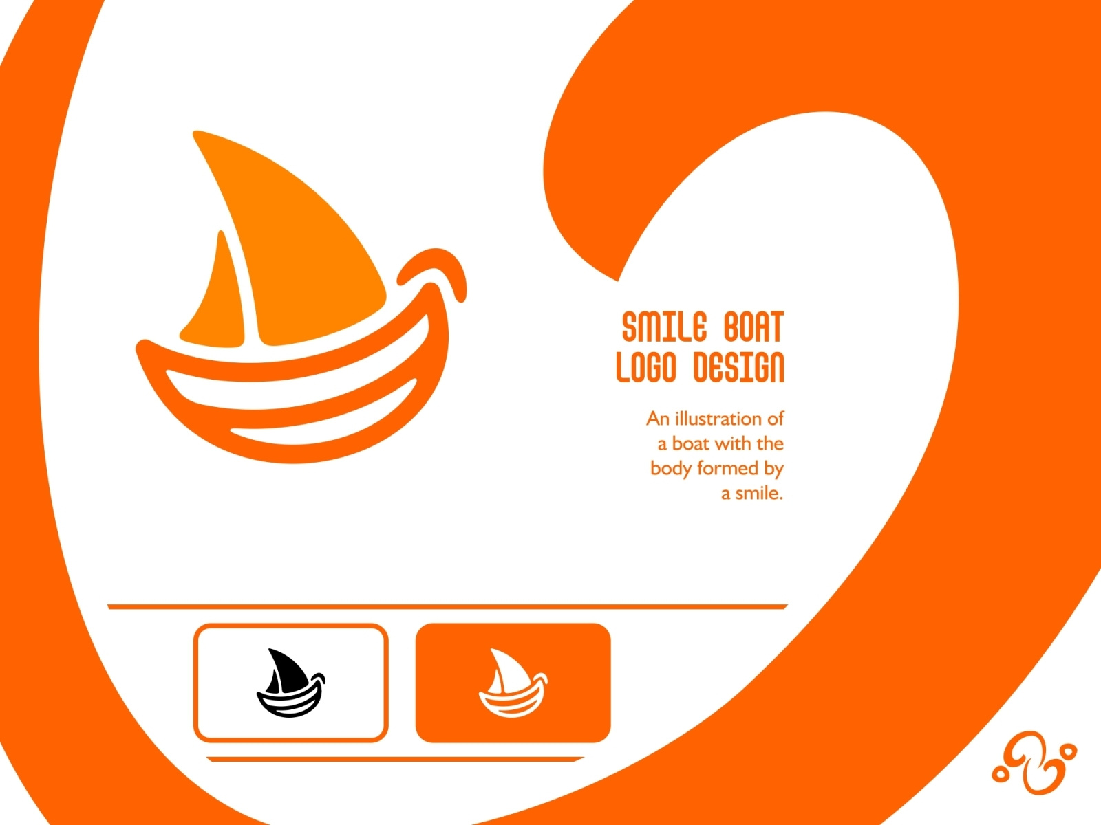 Smile Boat Logo by Zzoe Iggi on Dribbble