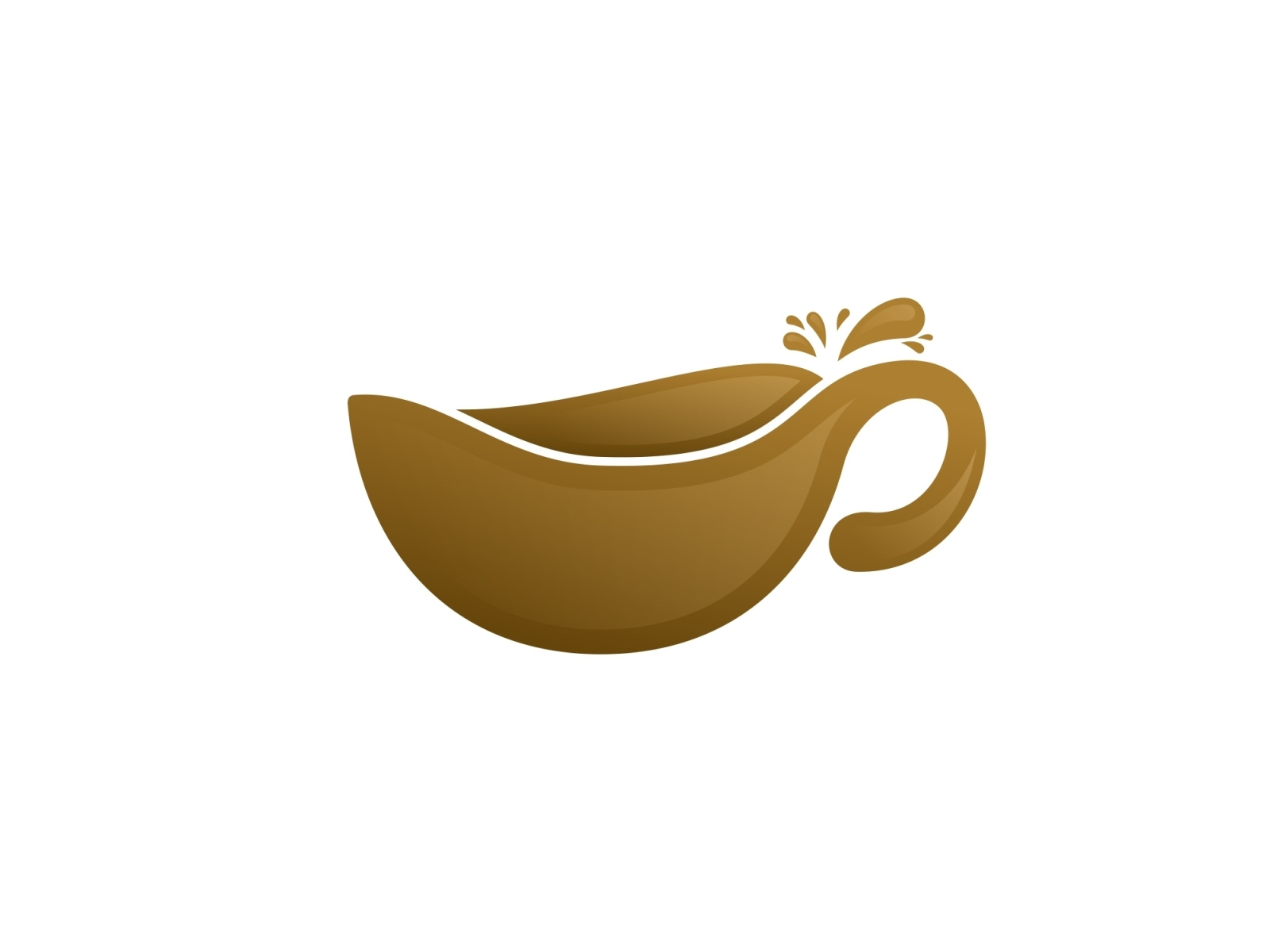 Coffee Fluid Logo by Zzoe Iggi on Dribbble
