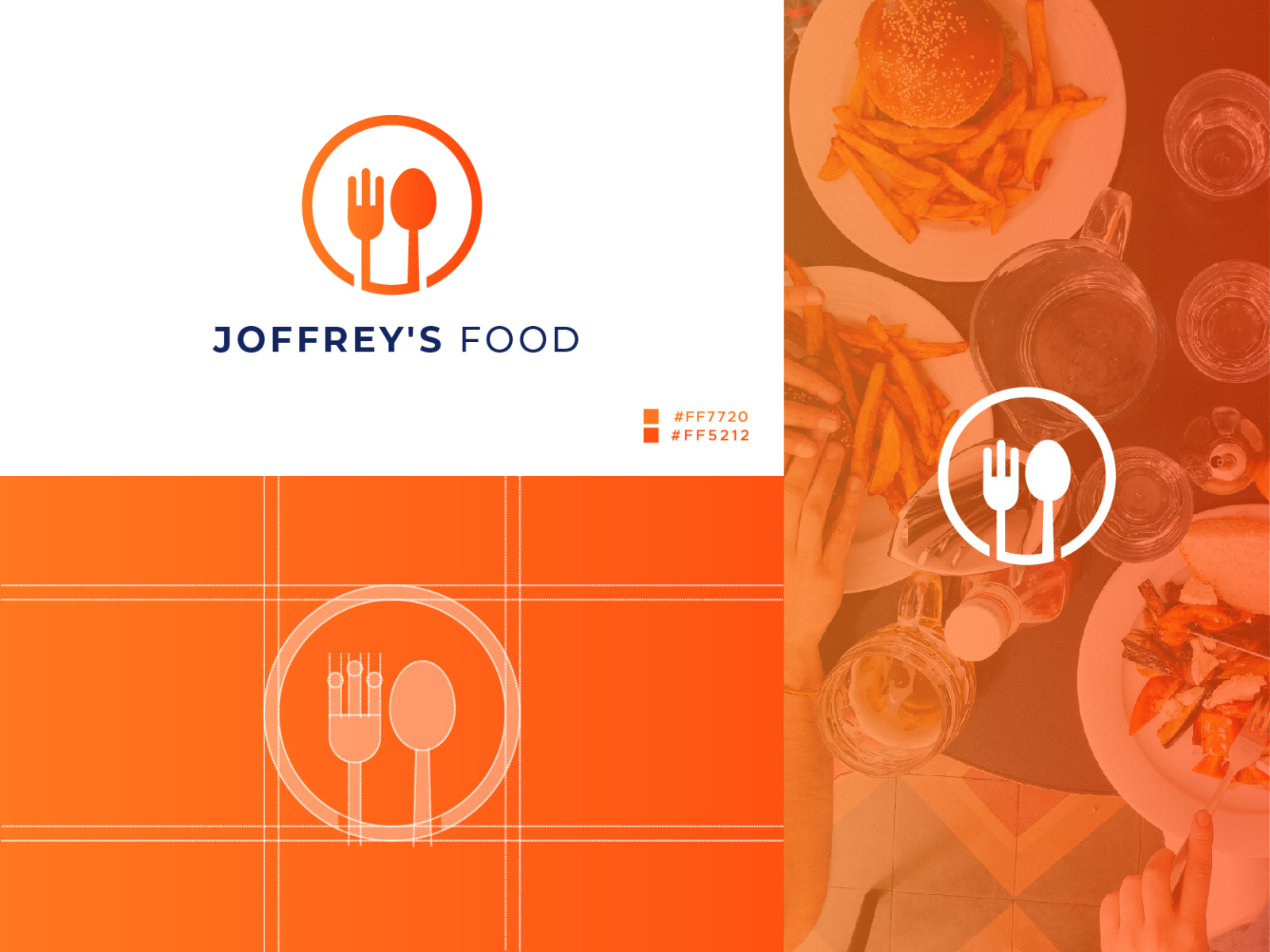 Food logo design template by Rimon Hasan on Dribbble