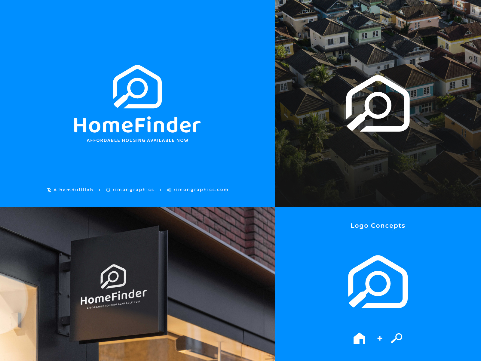 Home Finder Logo by Rimon Hasan on Dribbble
