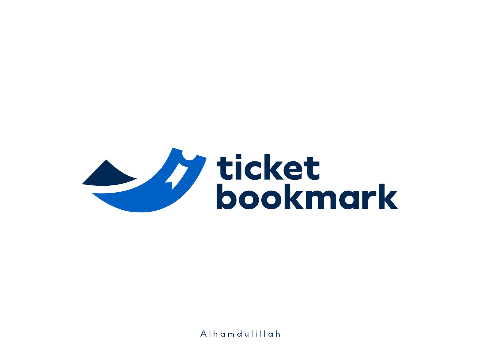 Ticket Bookmark Logo by Rimon Hasan on Dribbble