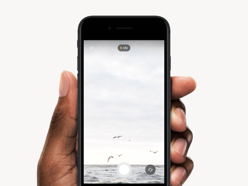 Camera Interface by Leander Lenzing on Dribbble