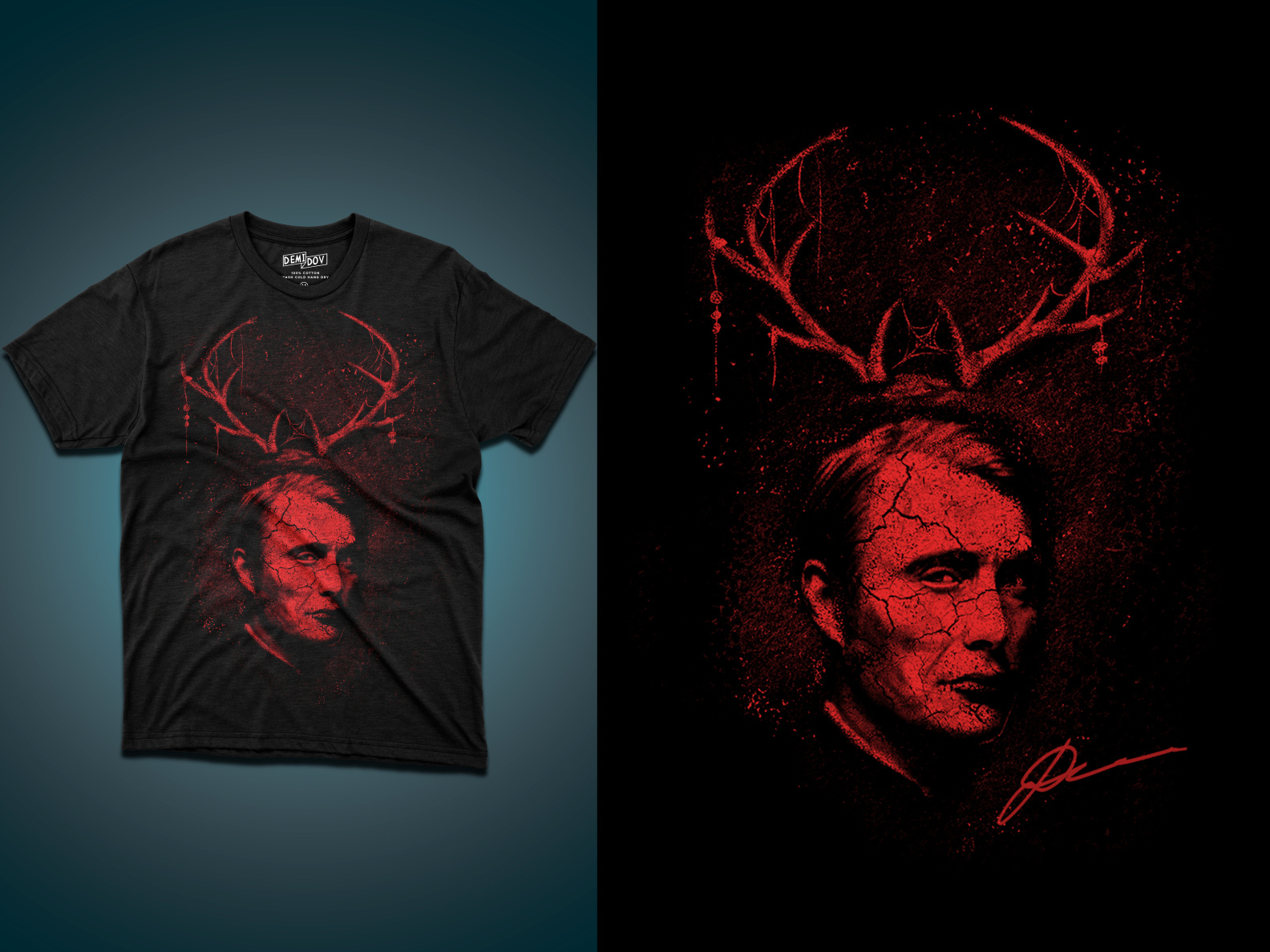 Hannibal Illustration design by Aleksey on Dribbble