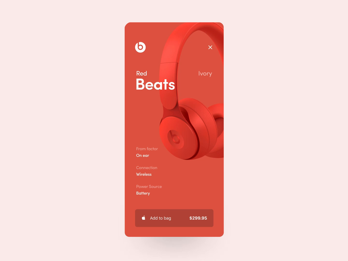 Beats Concept App by Sergio Cardenas on Dribbble