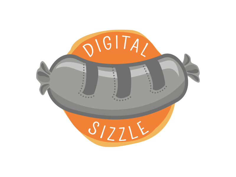 Digital Sizzle Logo by Michael Hobson on Dribbble