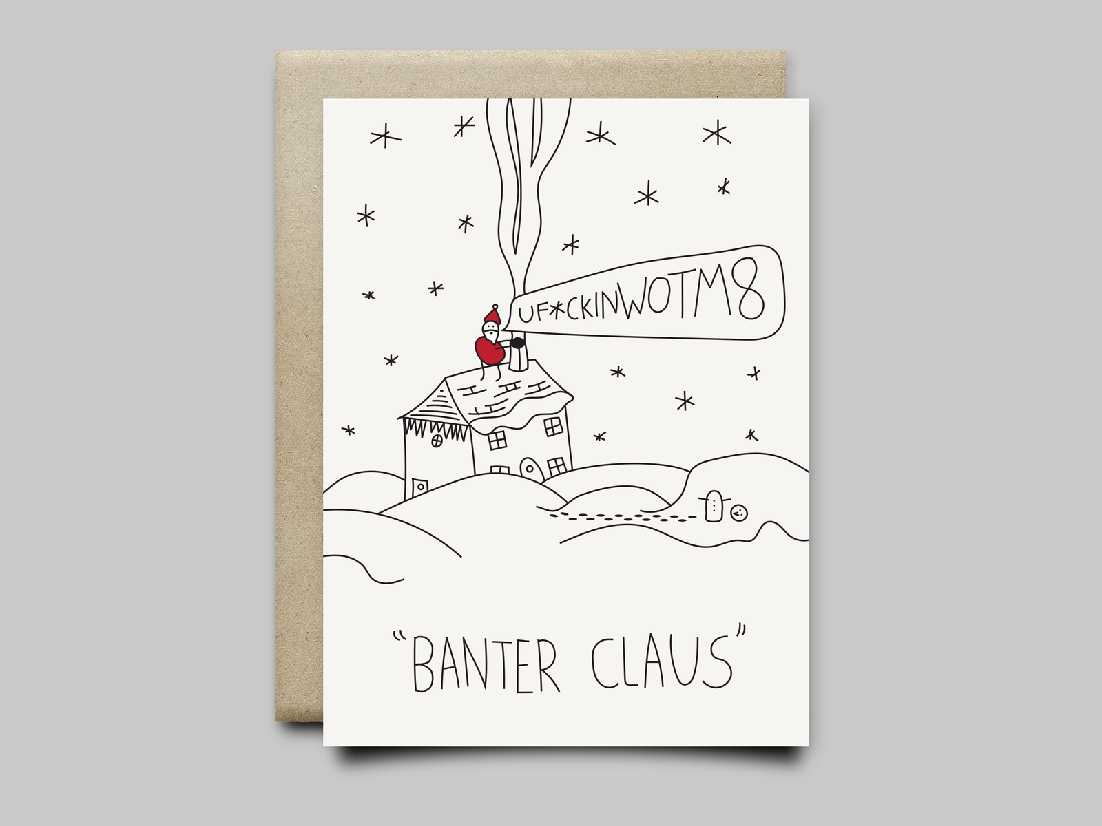 Banter Claus by Michael Hobson on Dribbble