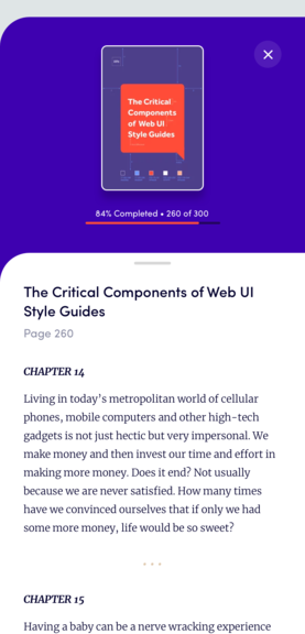 Book Reader App UI Design by Abdullah Noman for Italica Studio on Dribbble