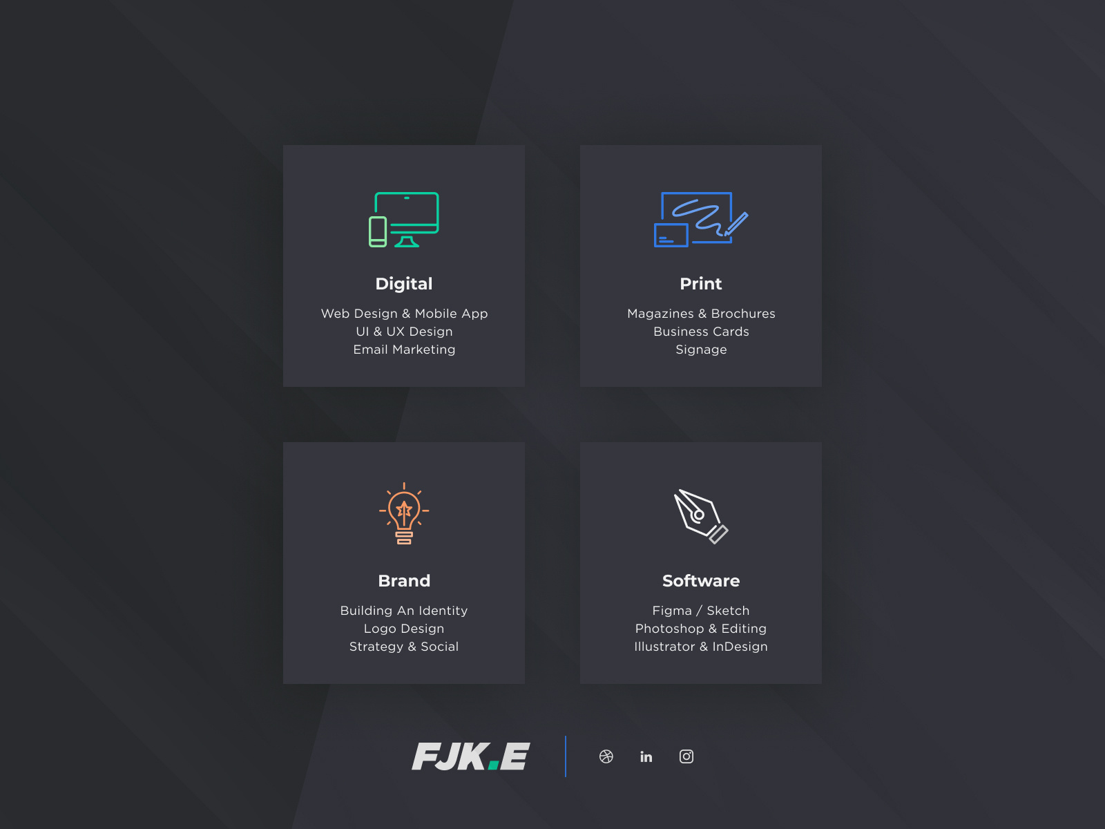 FJK.E Design by FJK.E Design on Dribbble