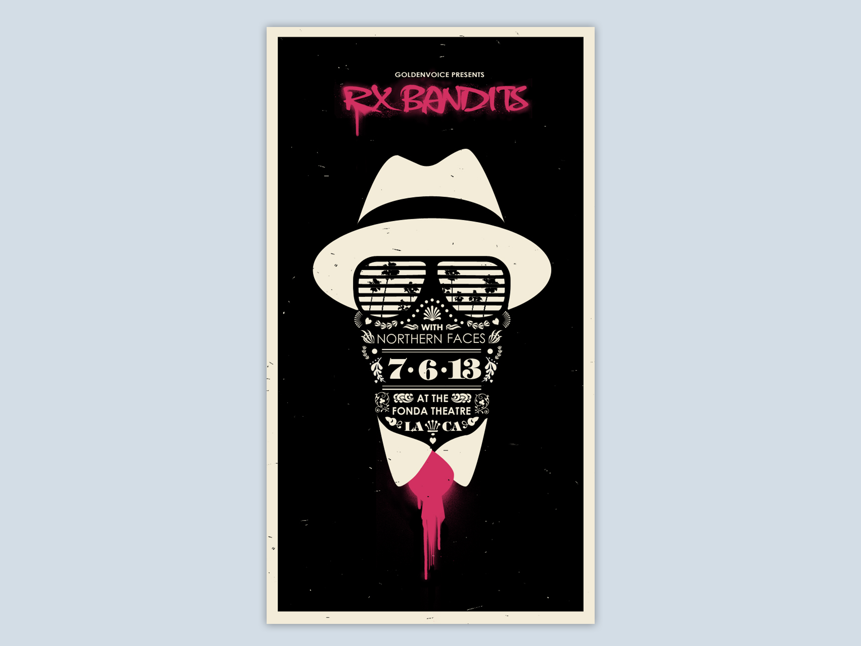 Poster Rx Bandits by Paul Leri on Dribbble