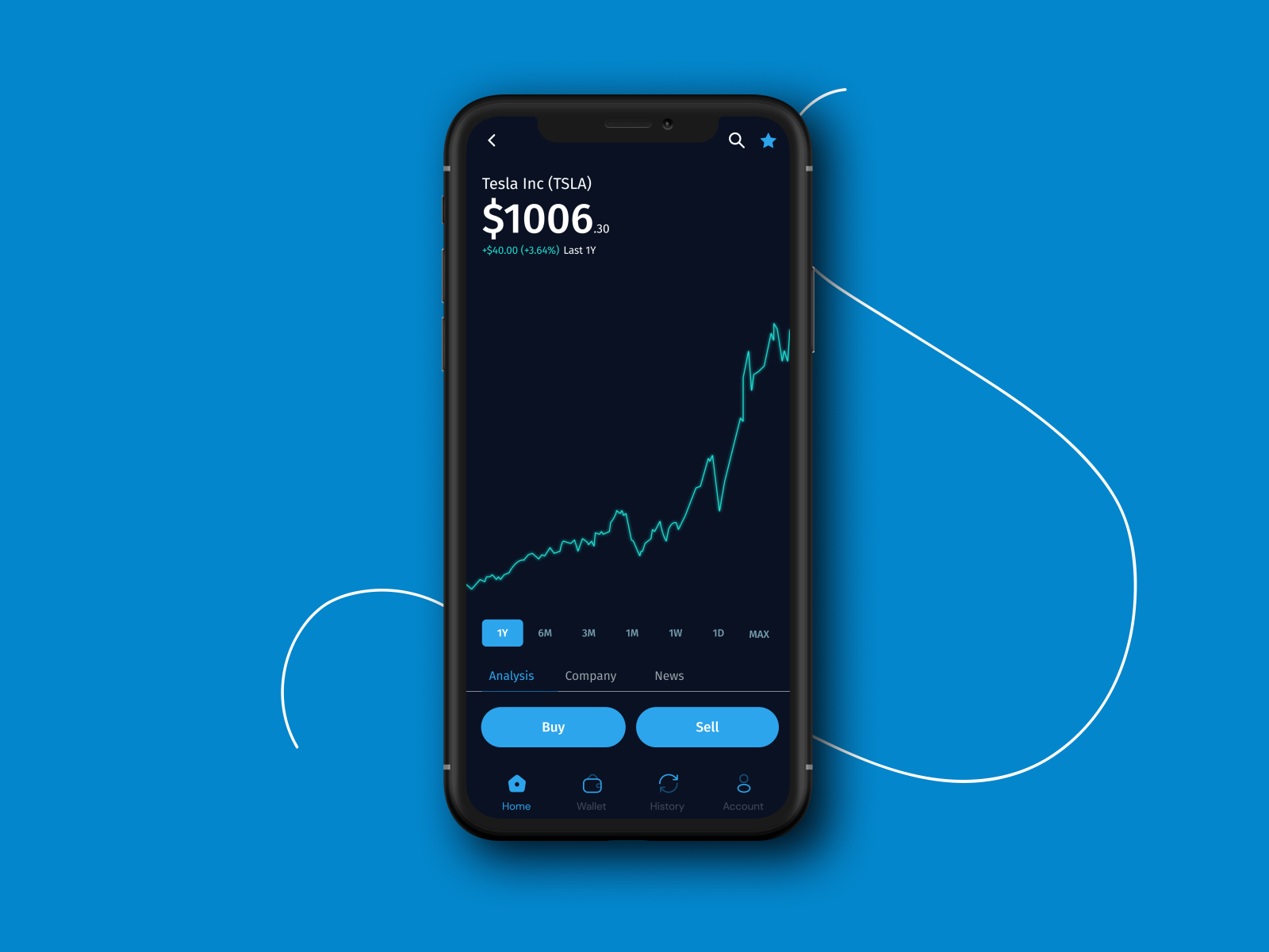 Stock investment app exploration by Nonso on Dribbble