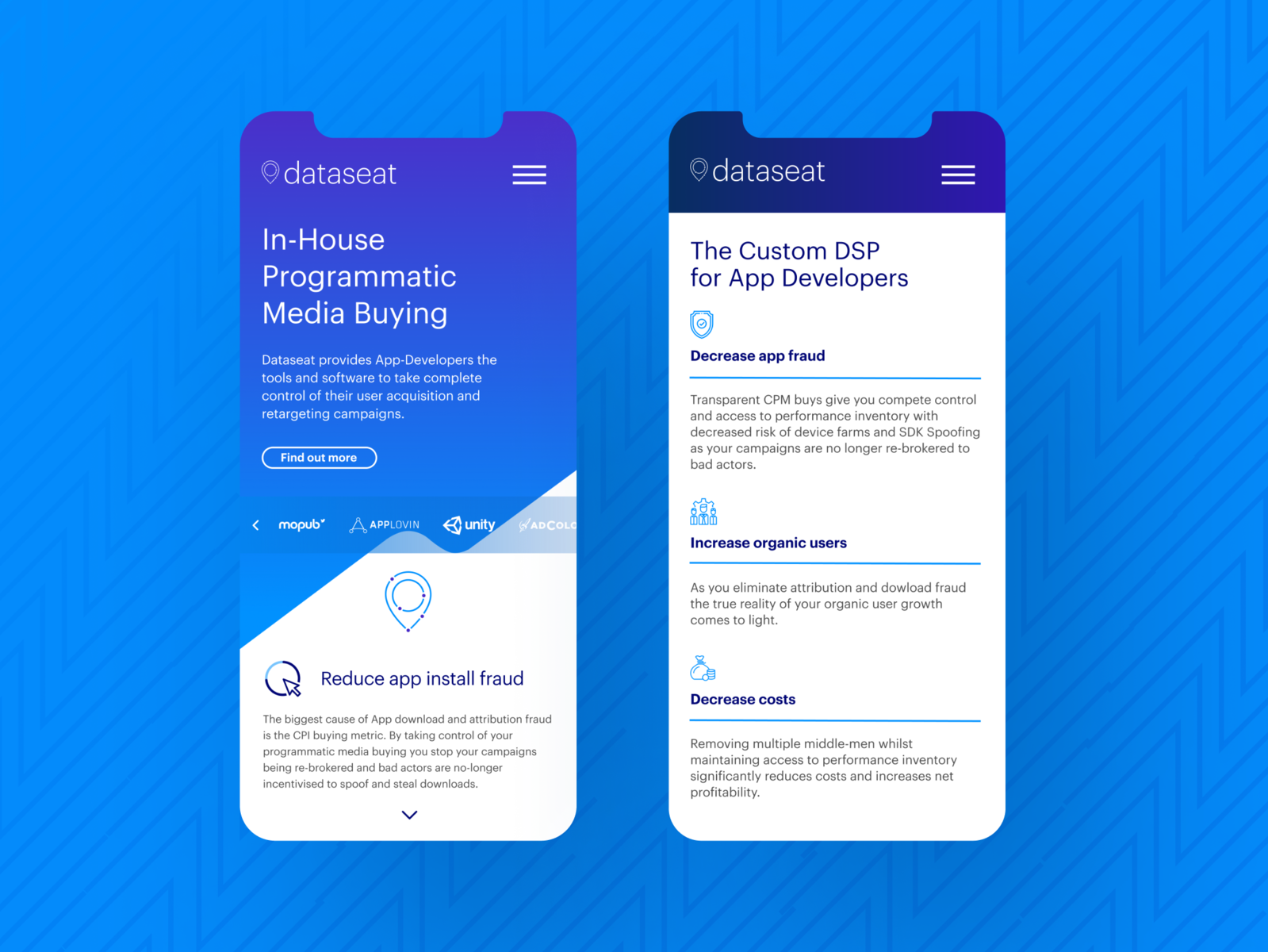 Mobile UI web mock up by RCCO on Dribbble