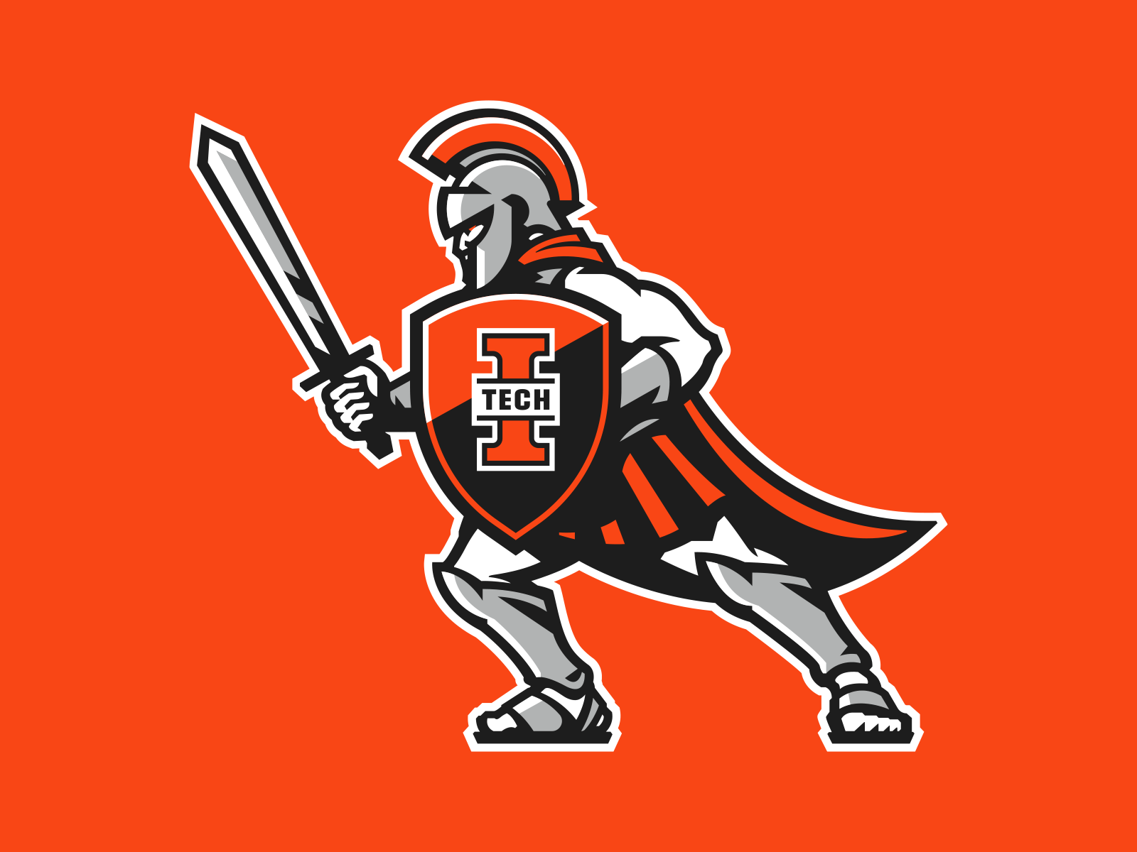 Indiana Tech Warriors - Warrior by Matt Kauzlarich for Studio 1344 on ...