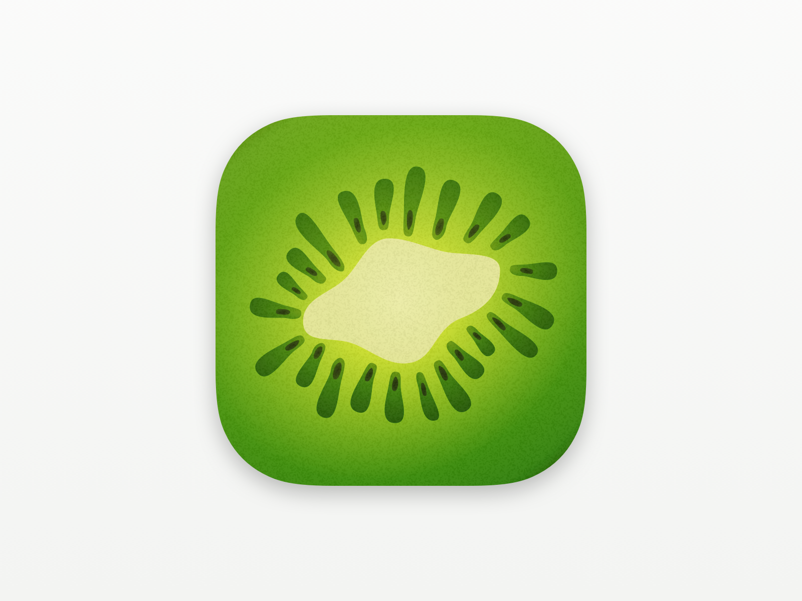 Kiwi App Icon by Mauricio Allende on Dribbble