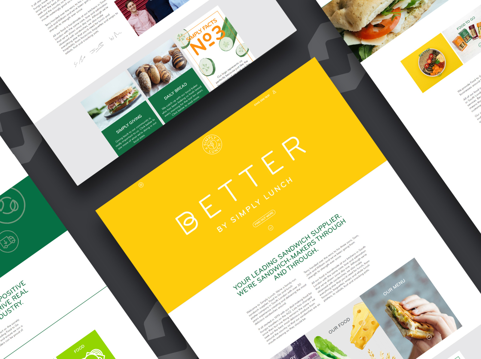 Simply Lunch by Sundew on Dribbble