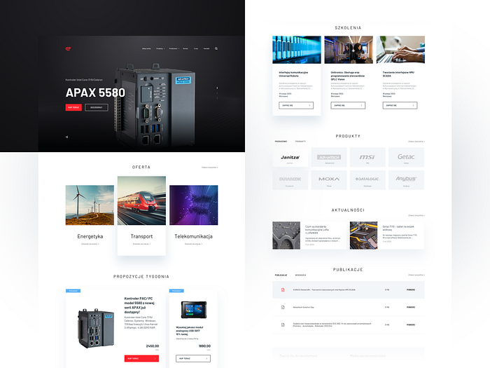 Industrial Automation Website by Merixstudio on Dribbble