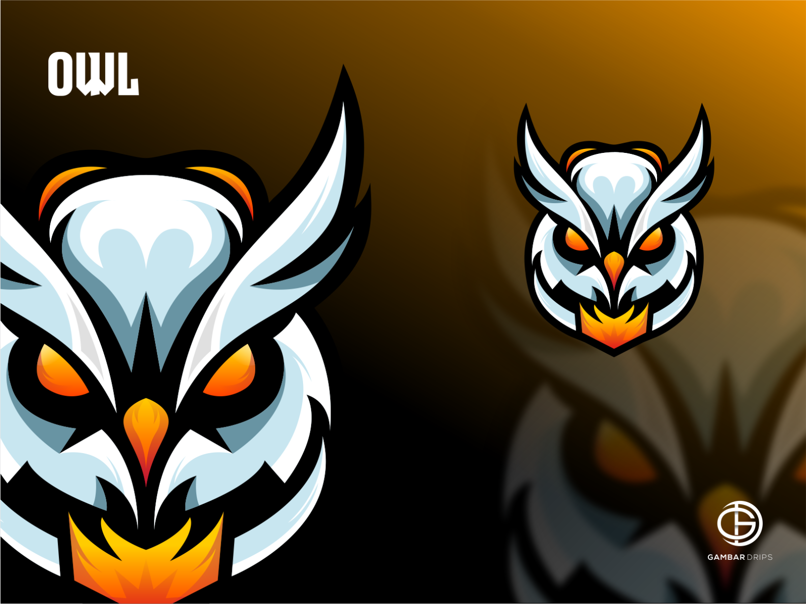 OWL by Gambar Drips on Dribbble