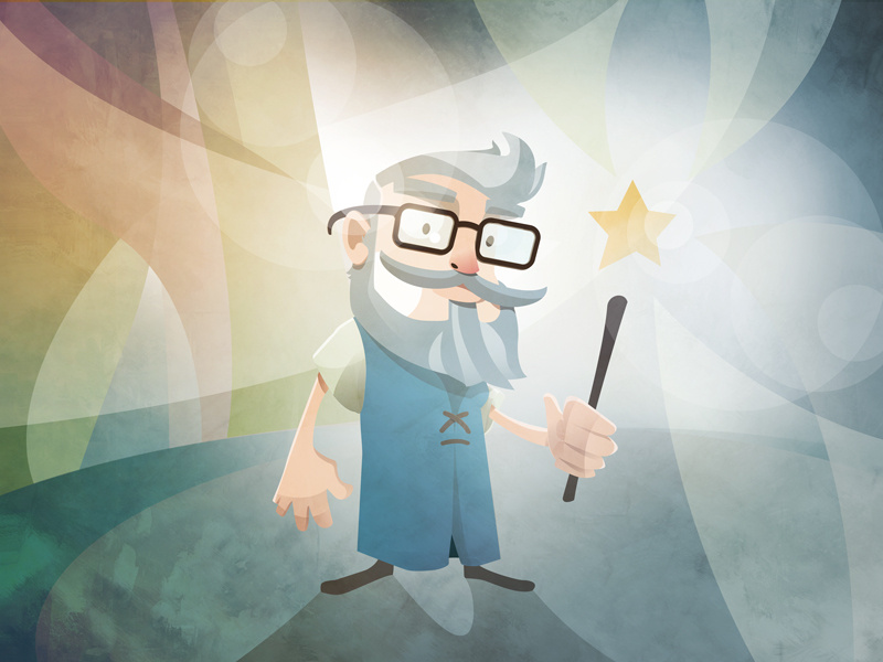Wizard geek by Gaetano Togrim Di Mambro on Dribbble