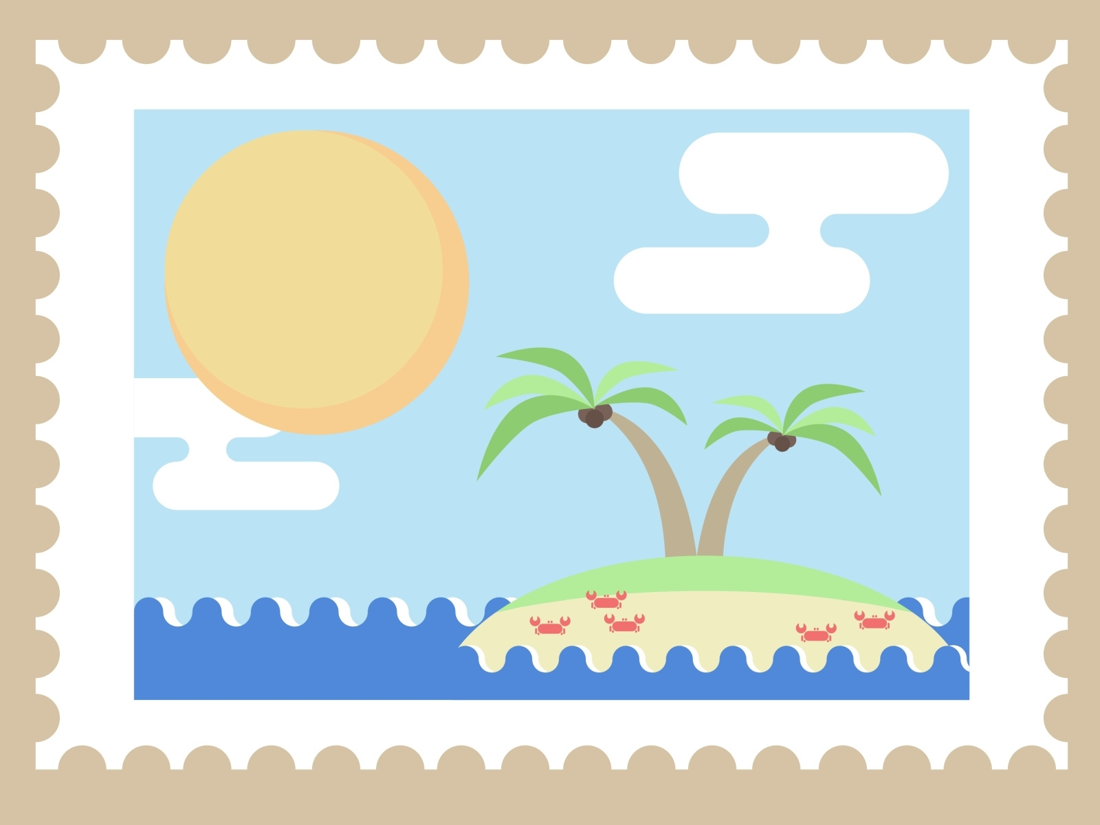 Stamp Rave by Berbudi Bowo Leksono on Dribbble