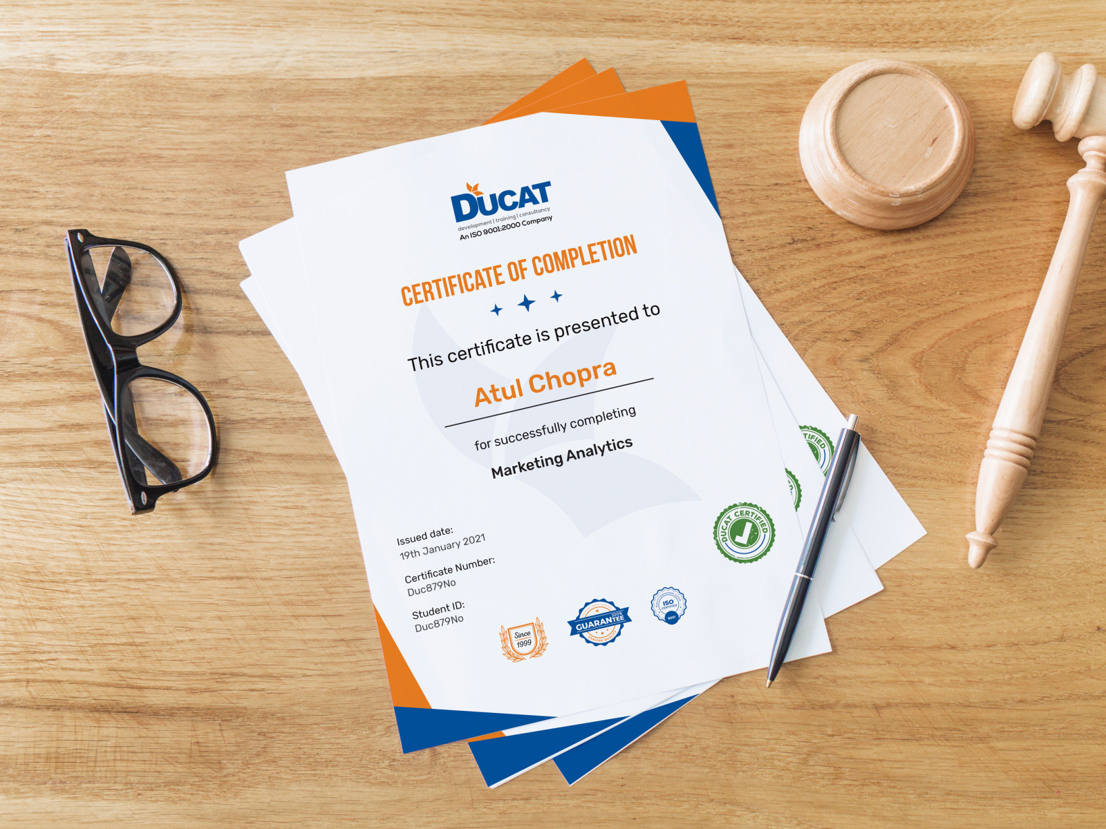 Certificate Design by Ajeet Singh Baddan on Dribbble