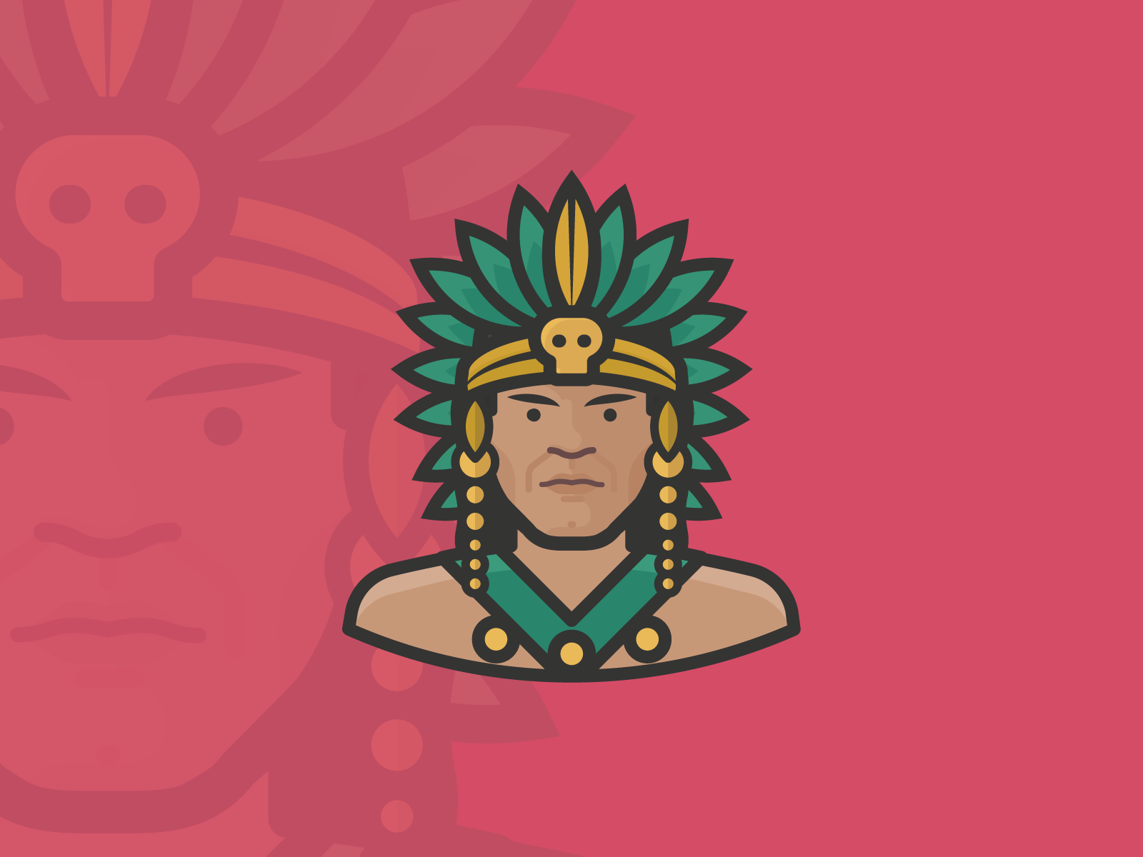 Aztec Nobelman by Scott Lewis on Dribbble