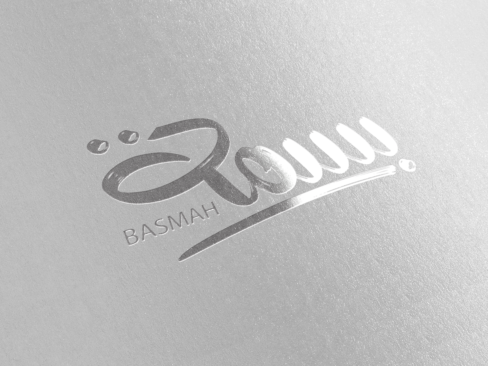 Metallic Silver Logo Mockup by Ahmed Gaballa on Dribbble