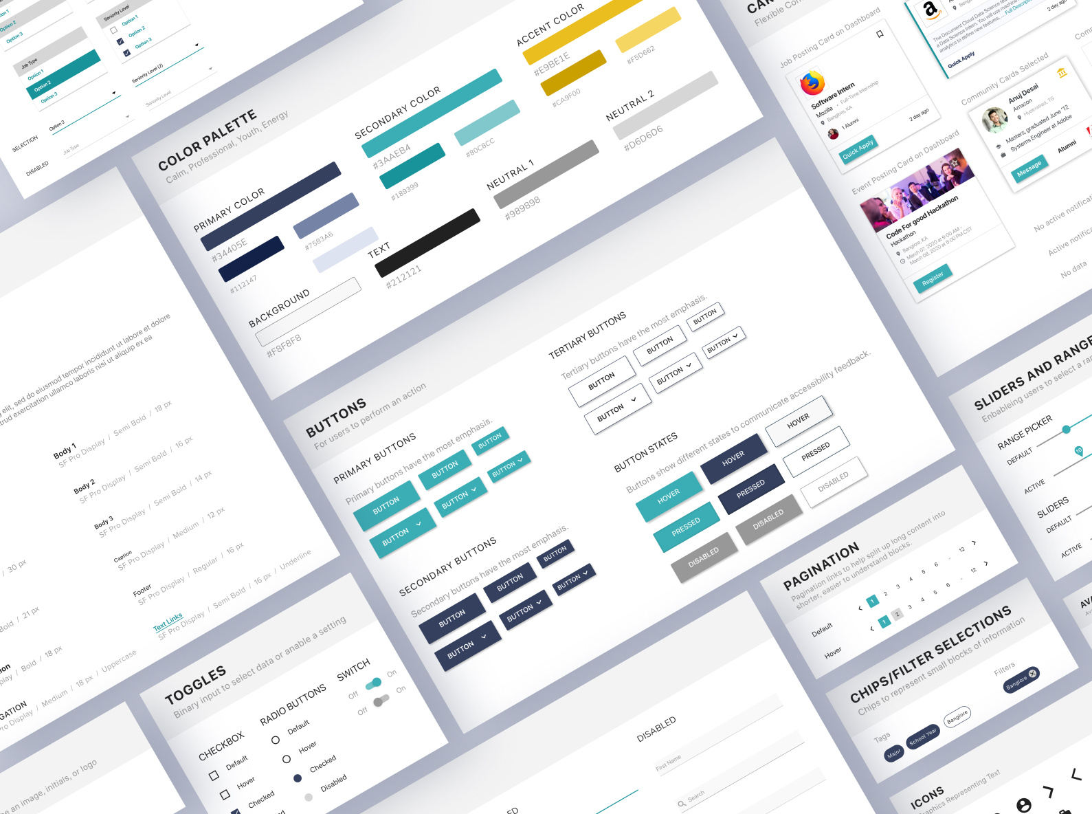 UI Kit by Priya Shah on Dribbble