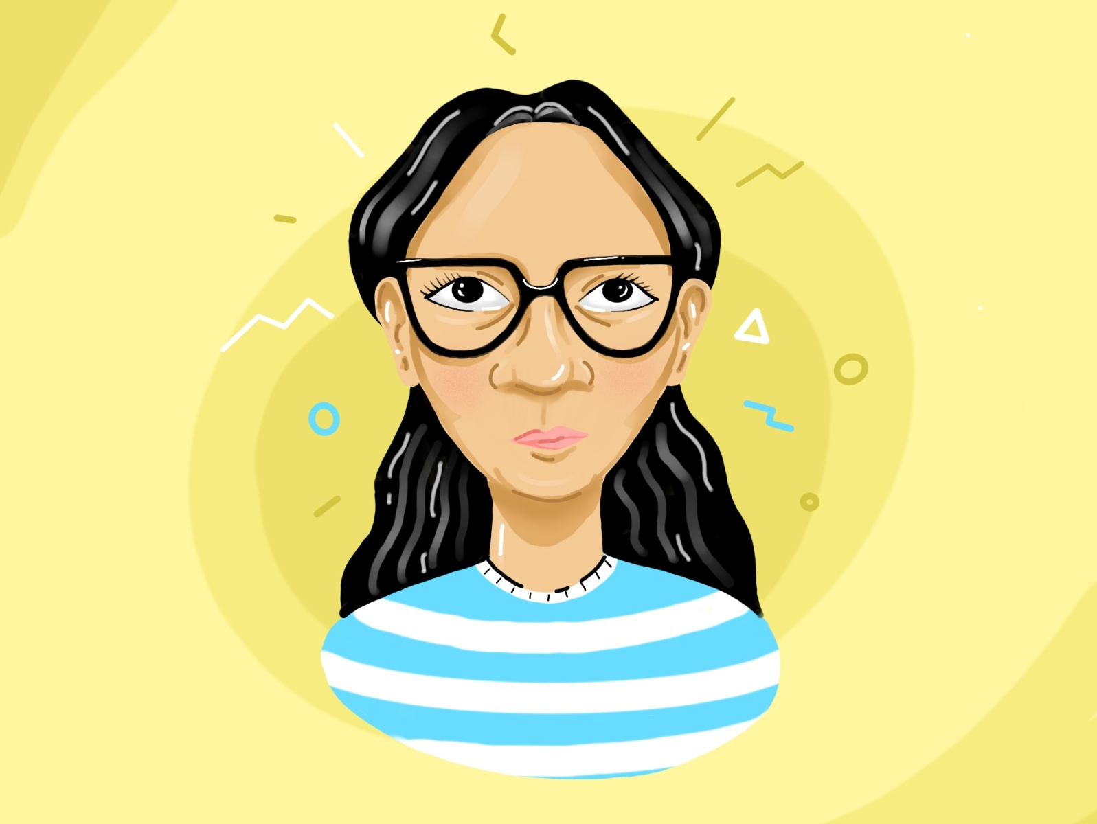 Flat colour illustration by Reuben Cherian on Dribbble