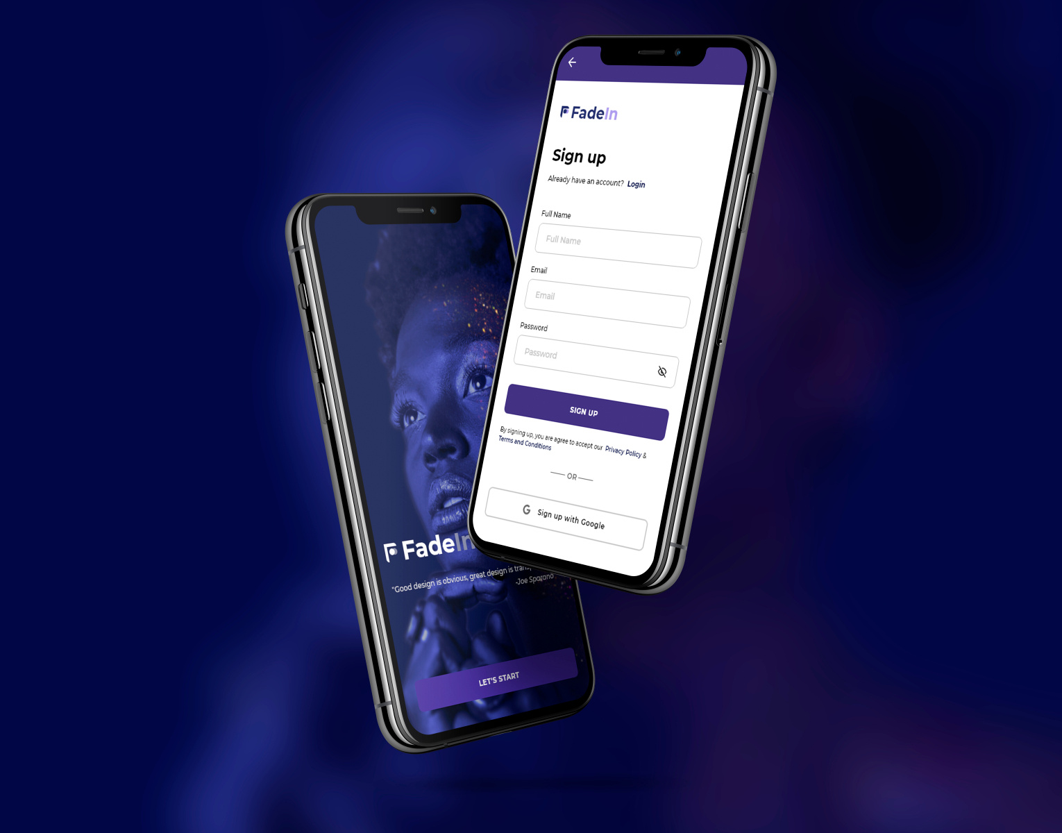 Signup Form by Amal Johny on Dribbble