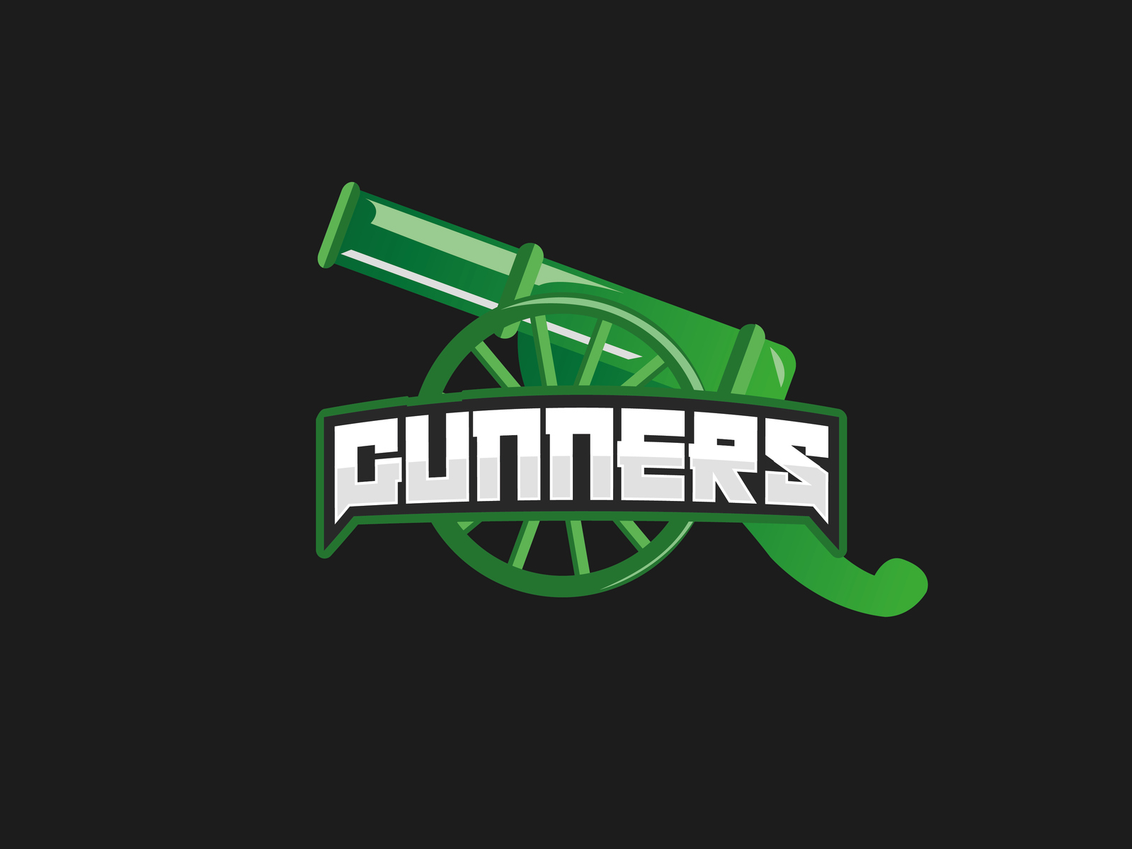 Gunners E-Sport Logo by yusuf ergen on Dribbble