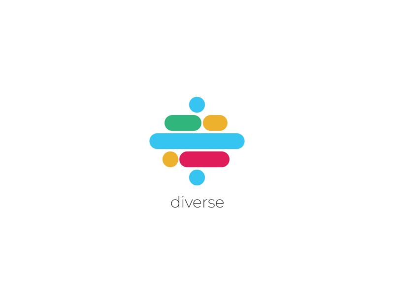 Diverse Logo by yusuf ergen on Dribbble