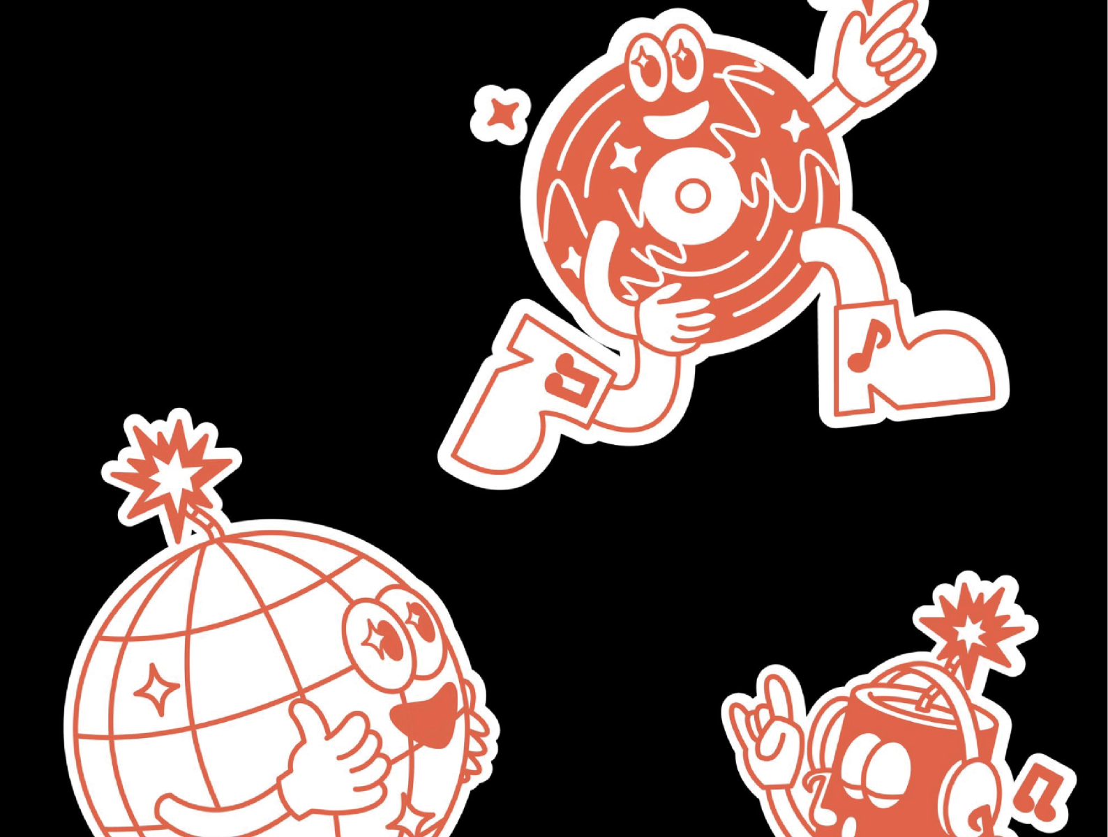 Banger Magazine Stickers by Niamh Power on Dribbble