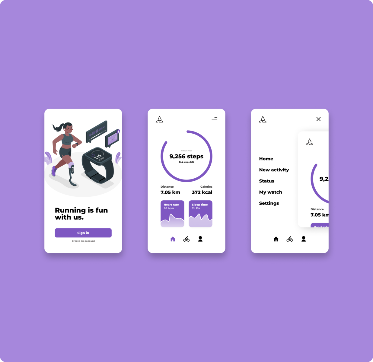Fit App by marek.uiuxdesign on Dribbble