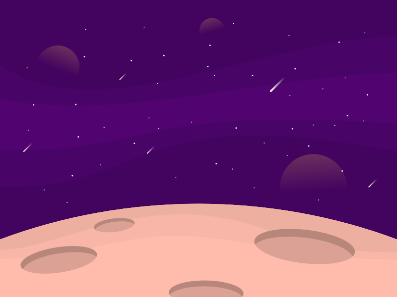 Purple Space Galaxy by Adi Prayoga on Dribbble