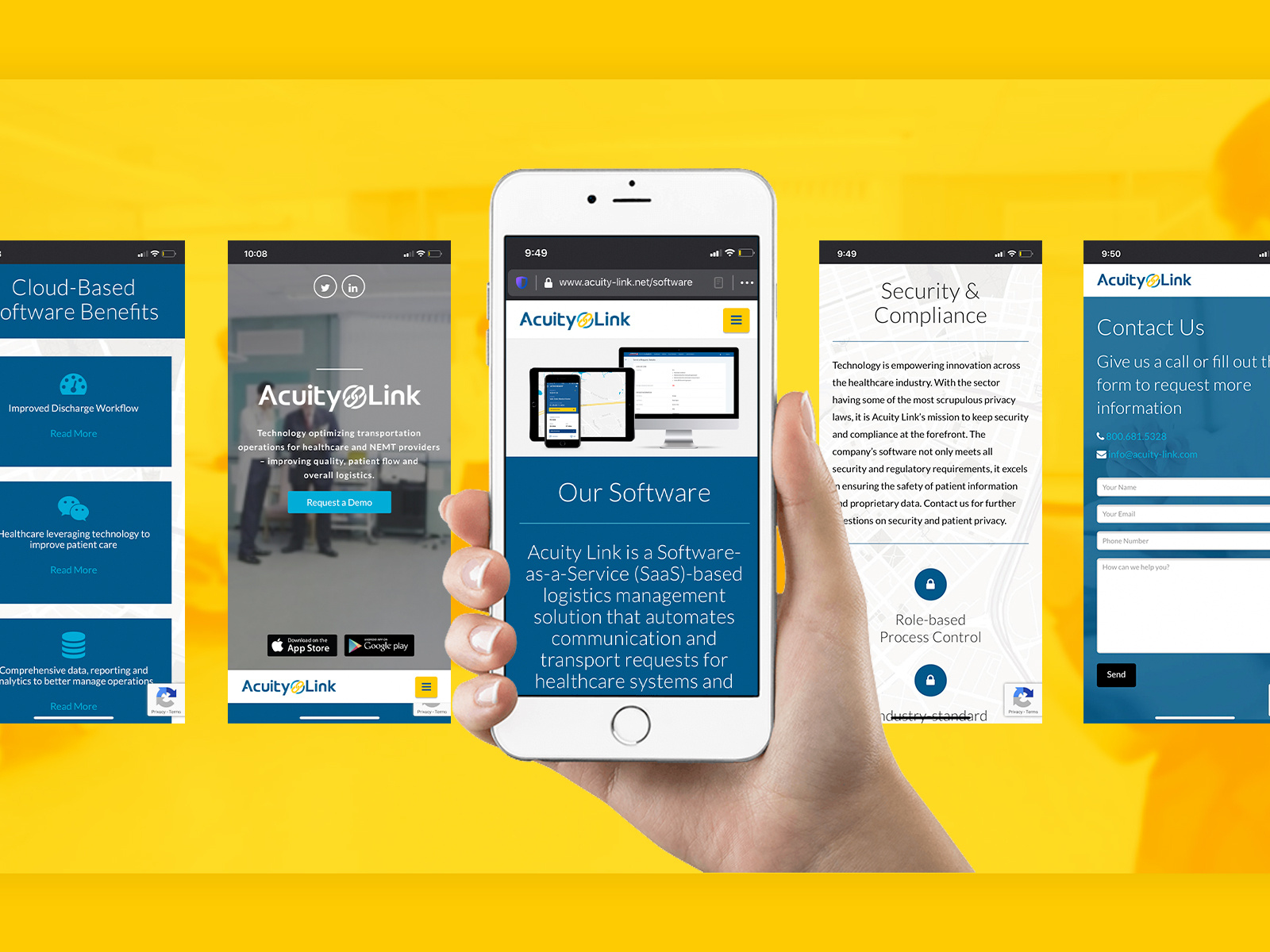 Acuity Link Website Design by Domingo Echague on Dribbble