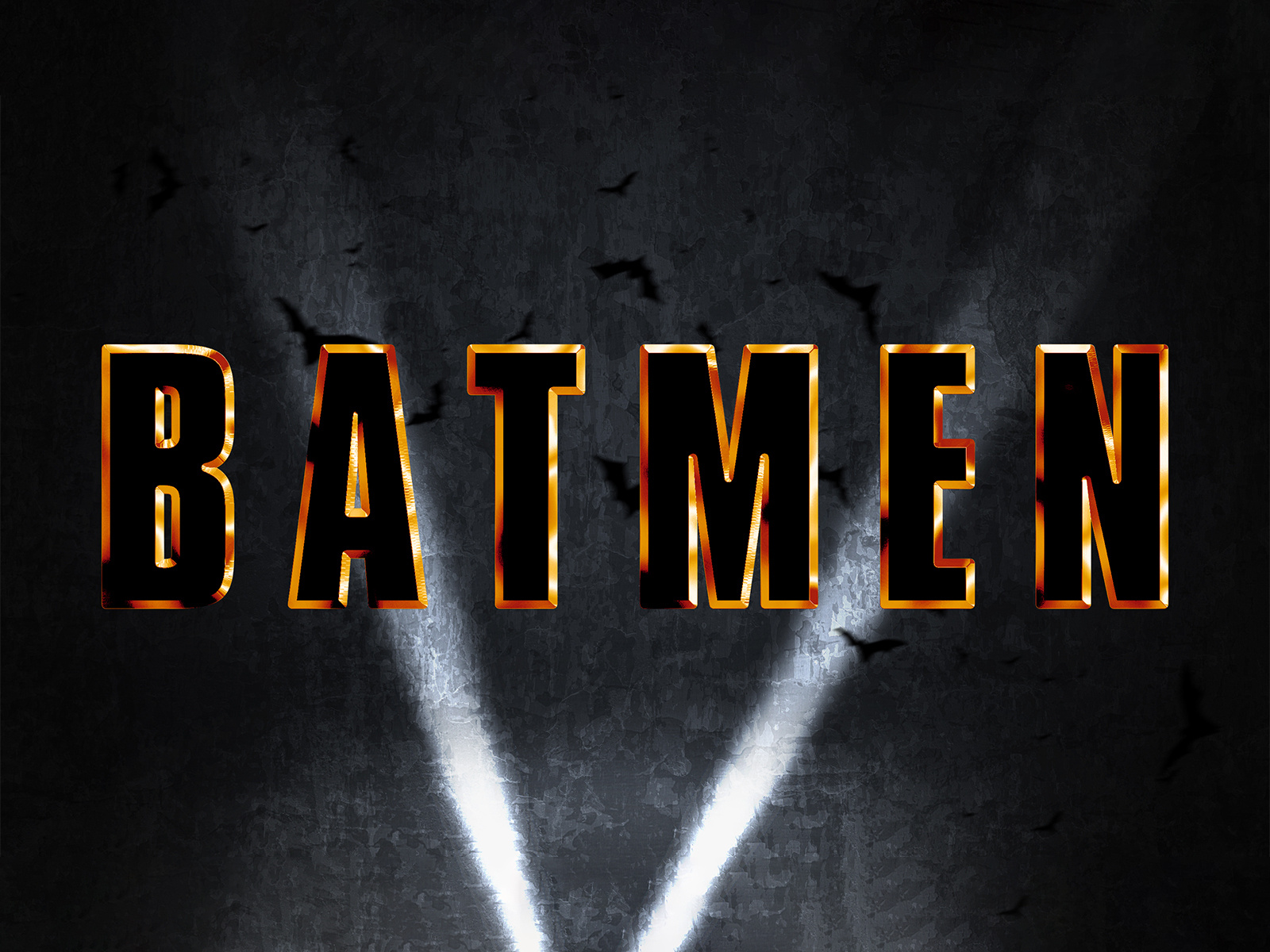 BATMAN | Text Effect- Photoshop Template by Sahin Düzgün on Dribbble
