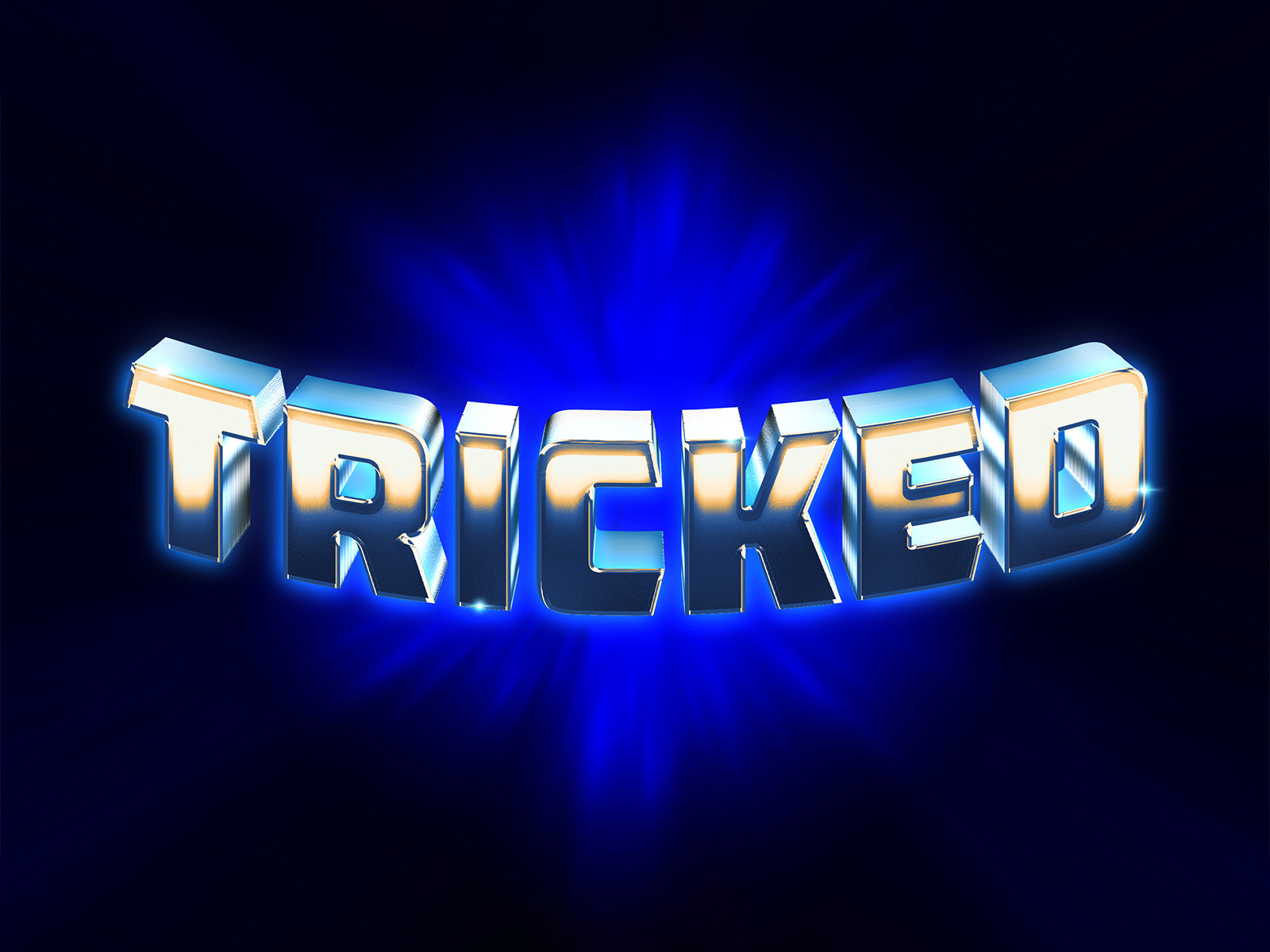 TRICKED | Text Effect - Photoshop Template by Sahin Düzgün on Dribbble