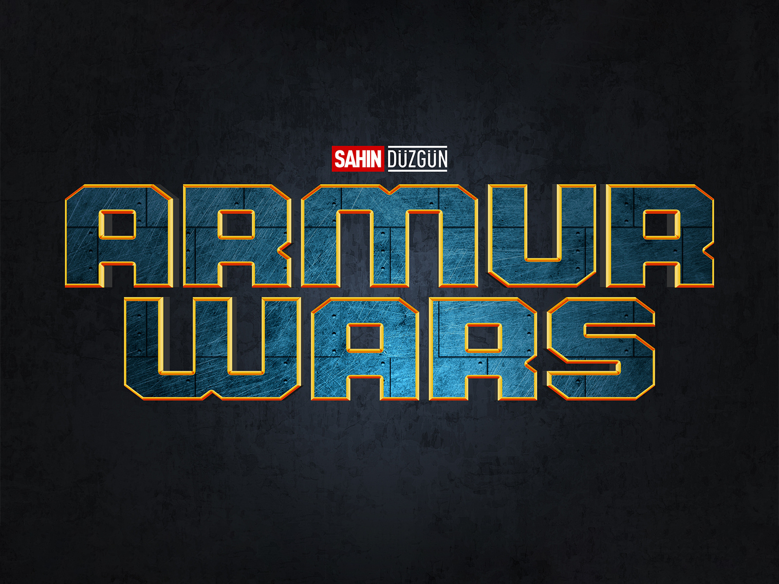 ARMOR WARS | Text Effect - Photoshop Template by Sahin Düzgün on Dribbble