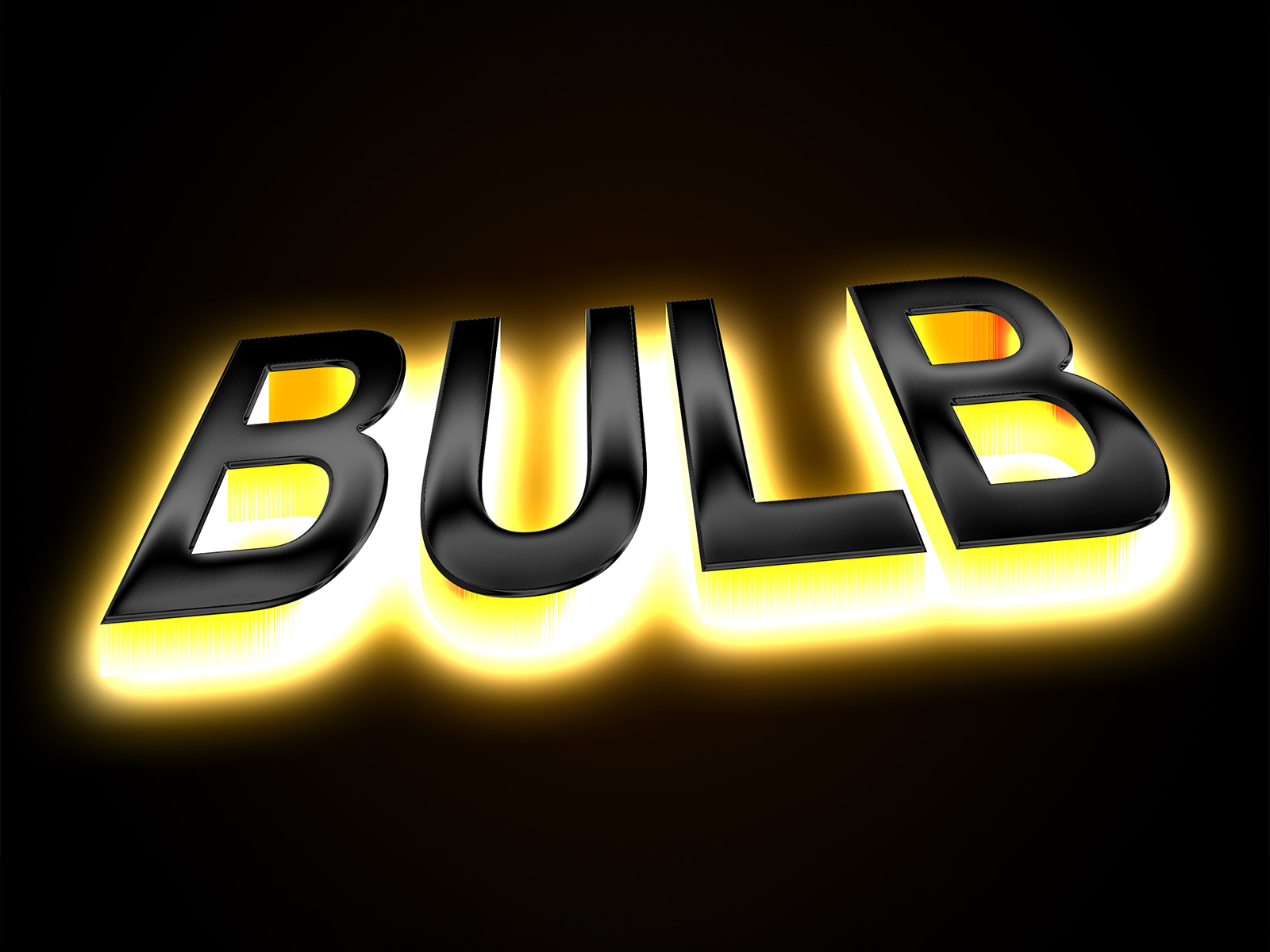 BULB | Text Effect - Photoshop Template by Sahin Düzgün on Dribbble