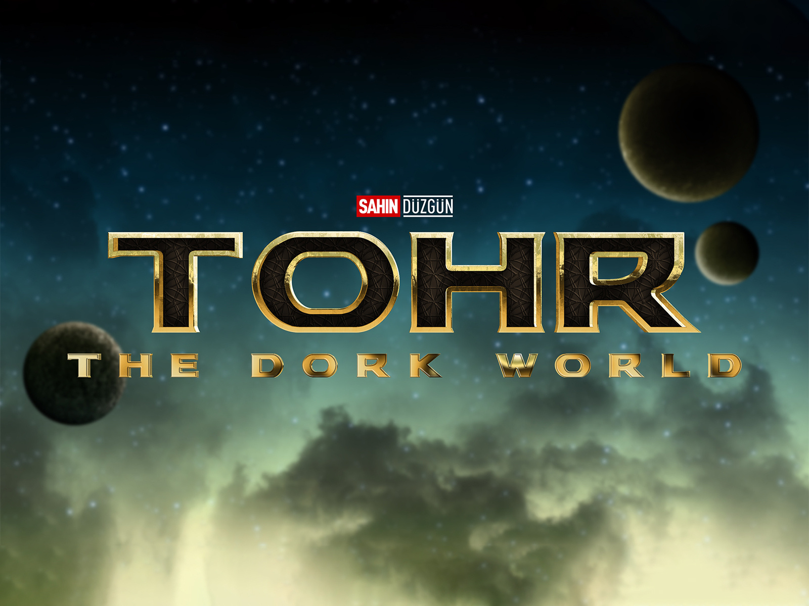 THOR: THE DARK WORLD | Text Effect - Photoshop Template by Sahin Düzgün ...