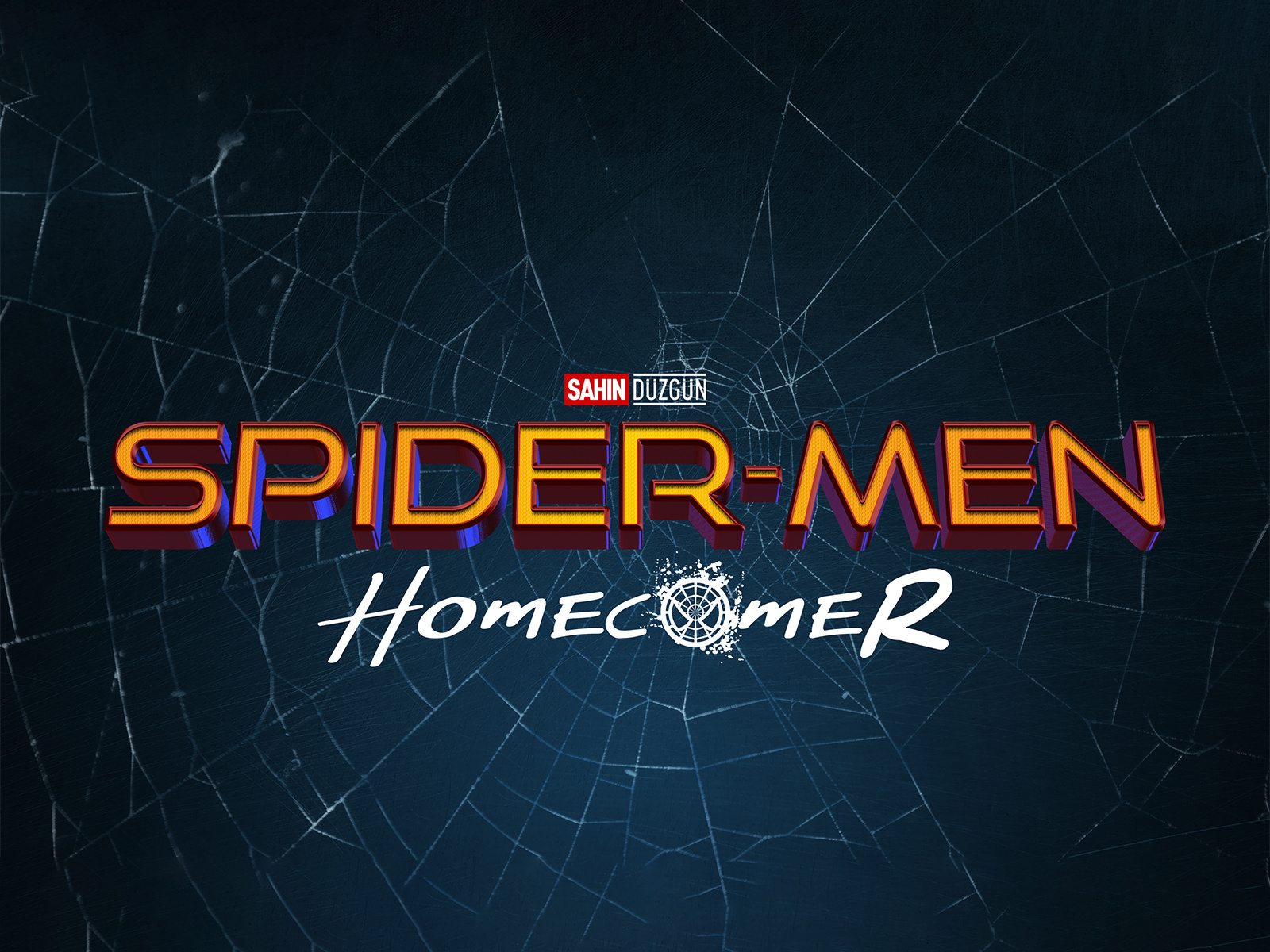 SPIDER-MAN: HOMECOMING | Text Effect - Photoshop Template by Sahin ...
