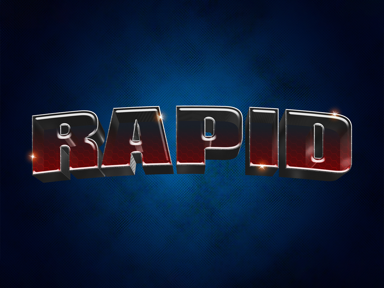 RAPID | Text Effect - Photoshop Template by Sahin Düzgün on Dribbble