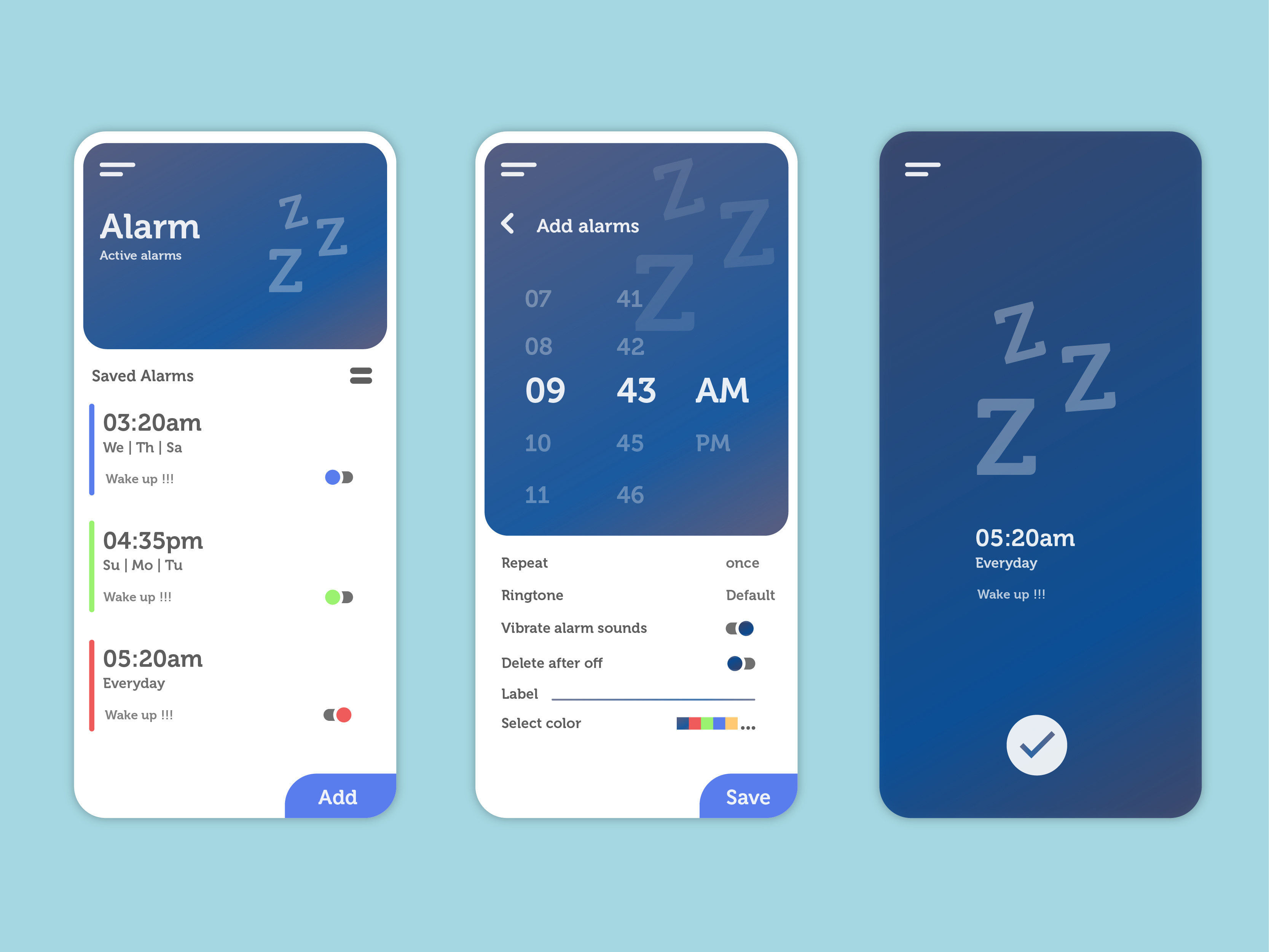 Alarm by Rizky Ainul Prasetio on Dribbble